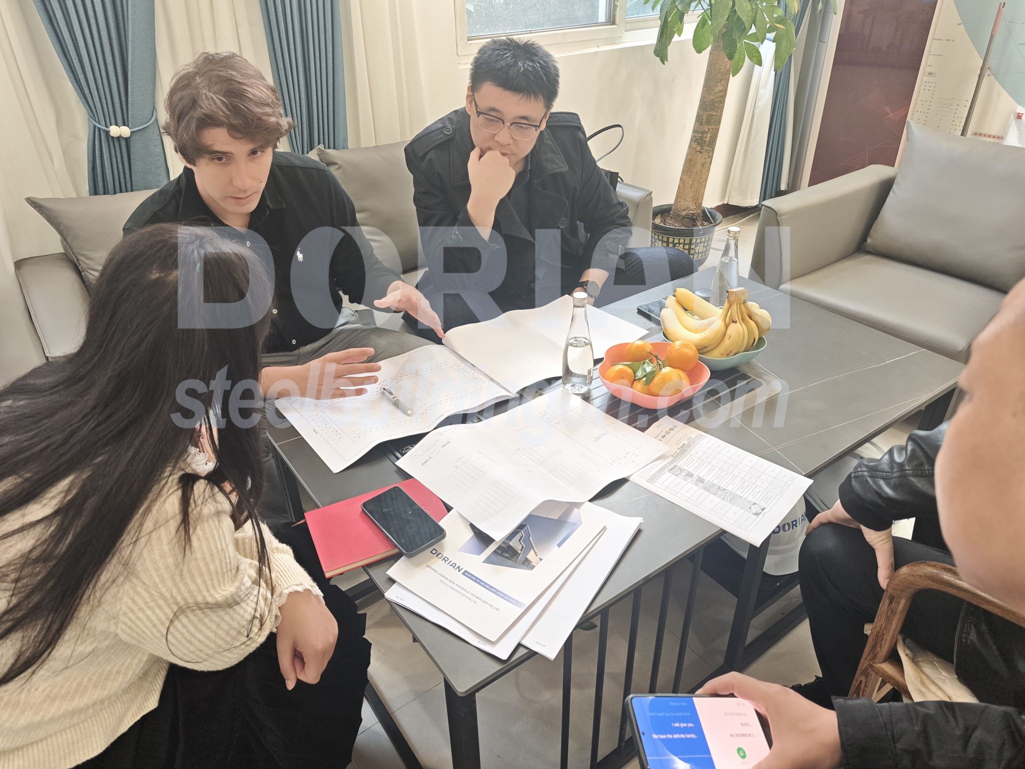 Welcome To Peru Client’s Engineer To Visit Dorian Factory And Discuss ...