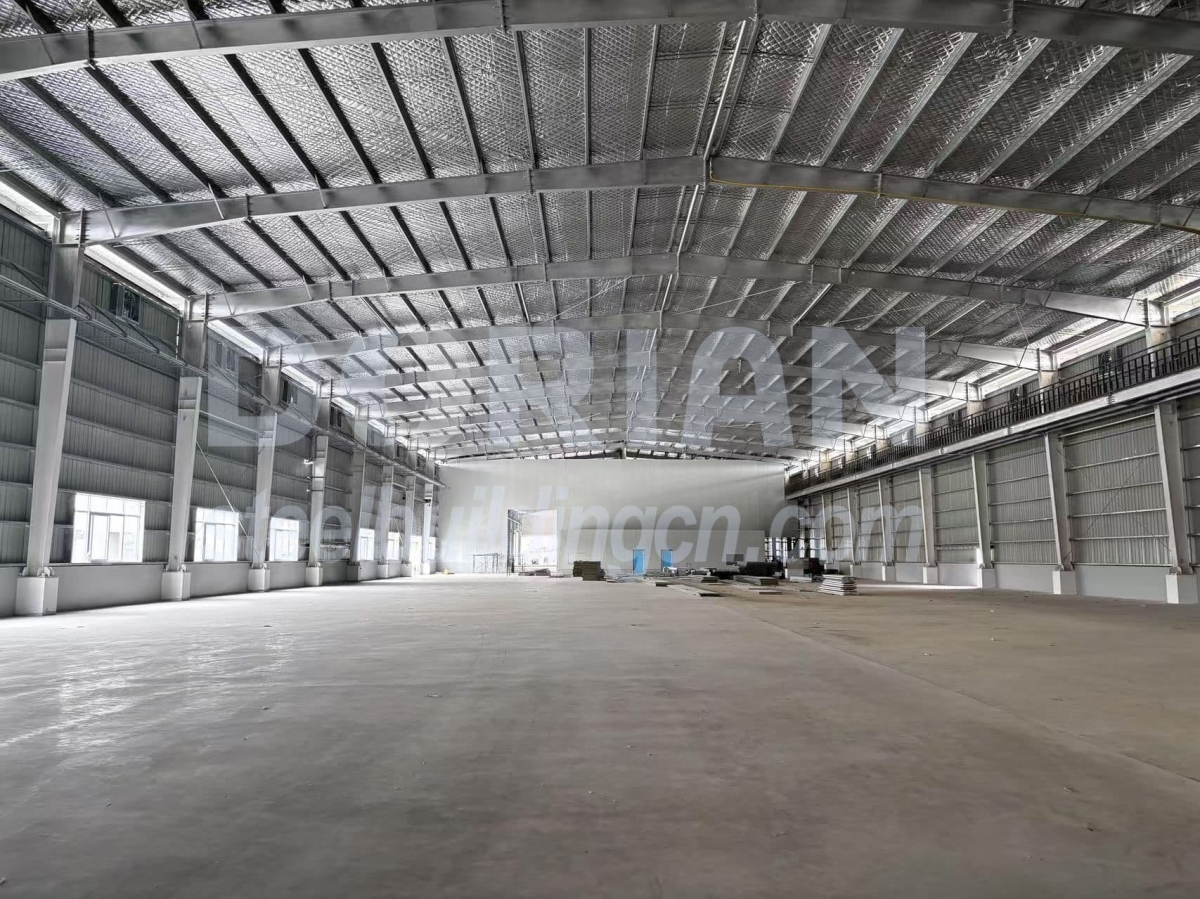 8064 Square Meter Steel Structure Workshop Project In Thailand - Steel ...