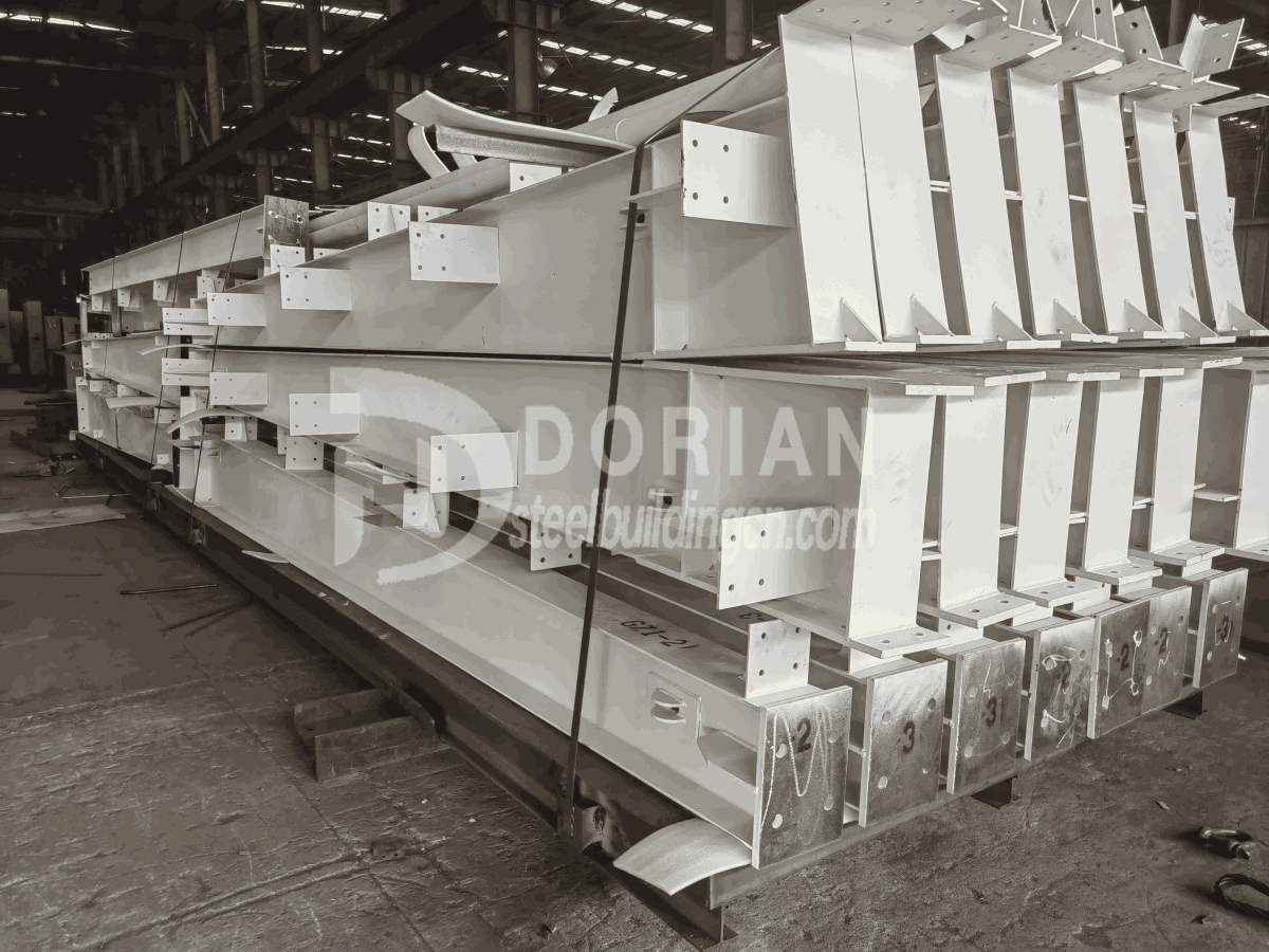 2250 Square Meters Steel Warehouse In Nueva Ecija, Philippines - Steel ...