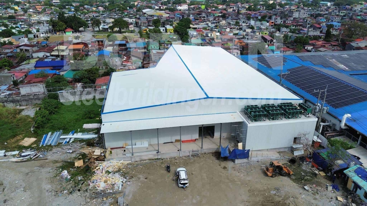 3000 Square Meters Steel Structure Cold Storage In The Philippines ...
