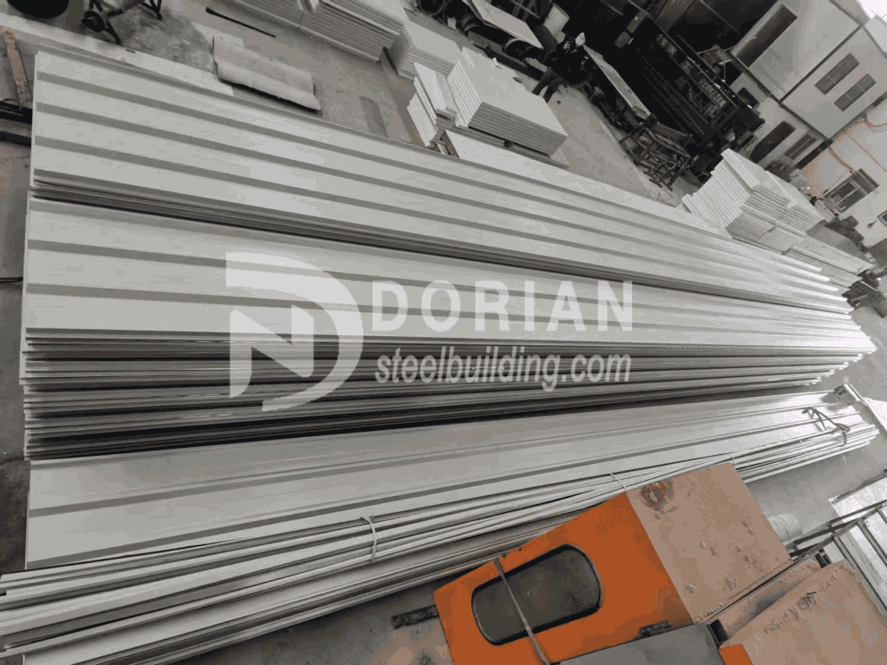 4000 Meters Rock Wool Sandwich Panel in Republic of El Salvador - Steel ...