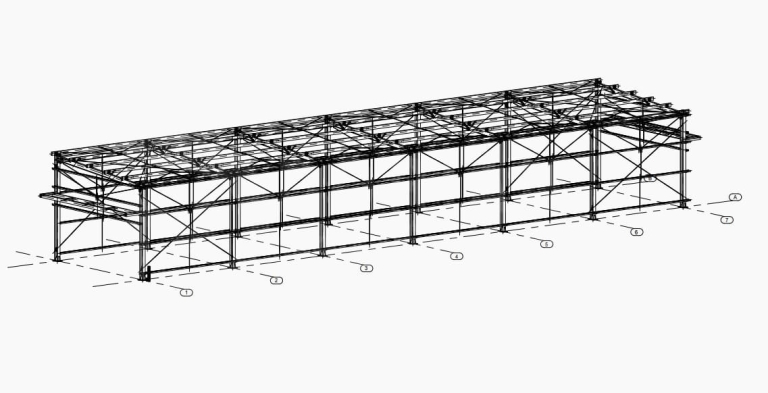 260 Square Meters Steel Structure Sheds in Singapore - Steel Building ...