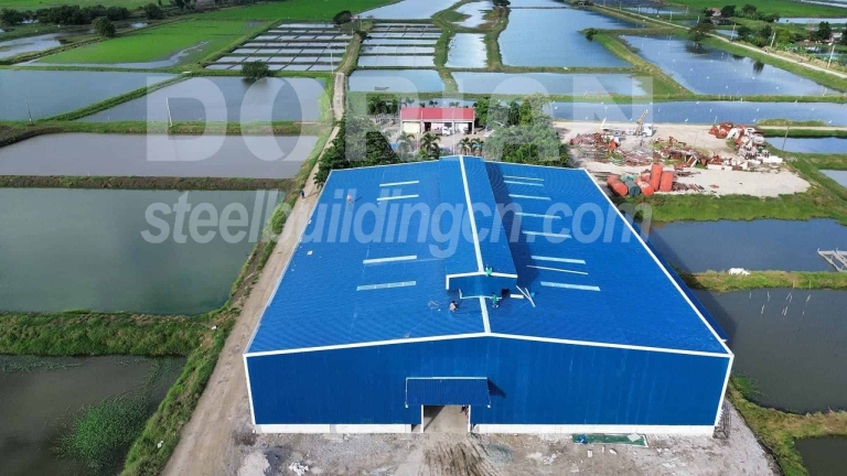 2000 Square Meters Steel Structure Feed Mill In The Philippines - Steel ...