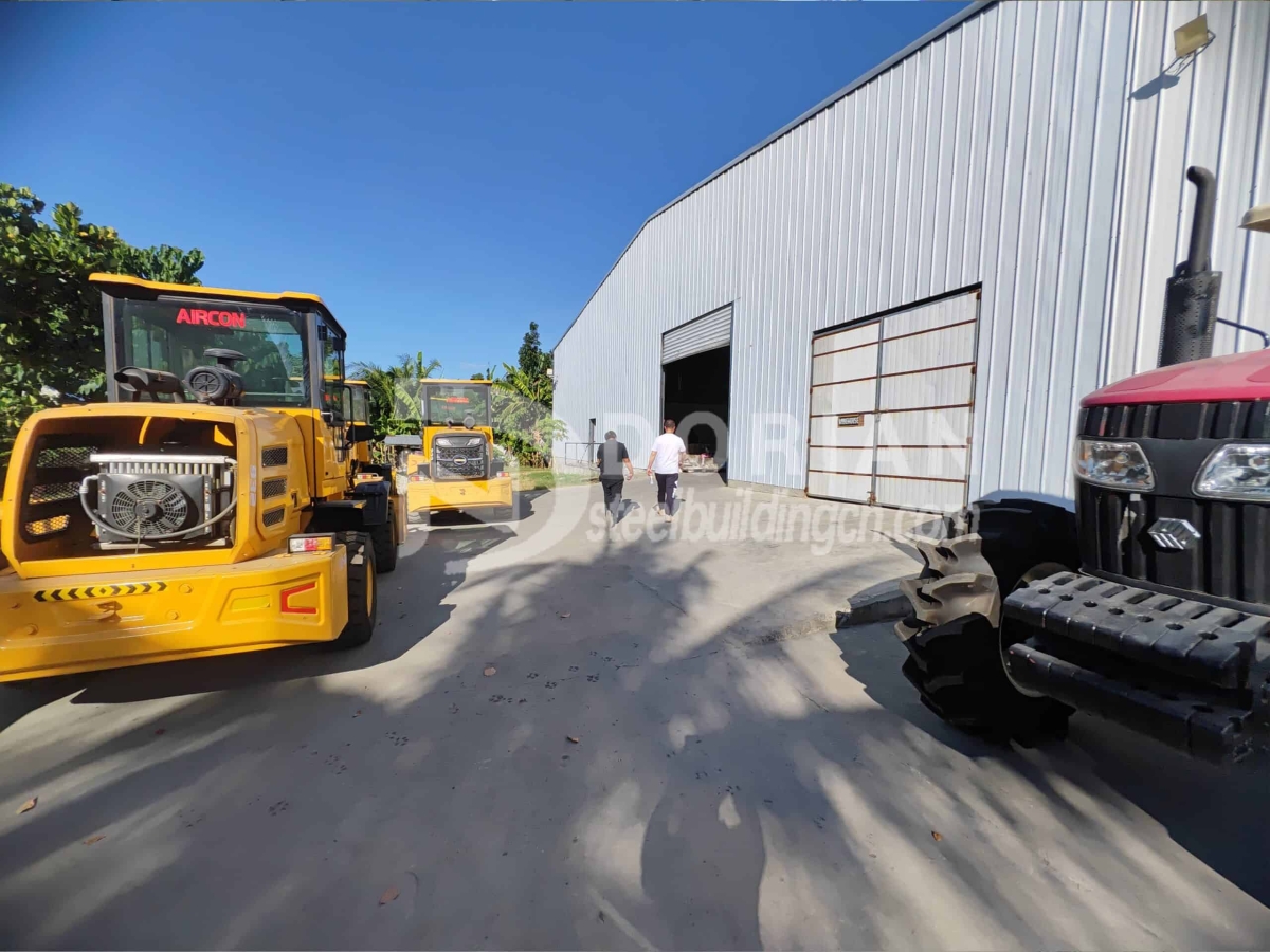 4250 Square Meters Steel Warehouse In Cabiao, Philippines - Steel ...